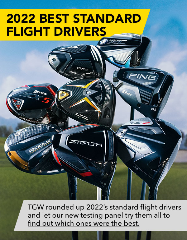 The Golf Warehouse: 2022 Best Standard Flight Drivers - TGW Testers ...
