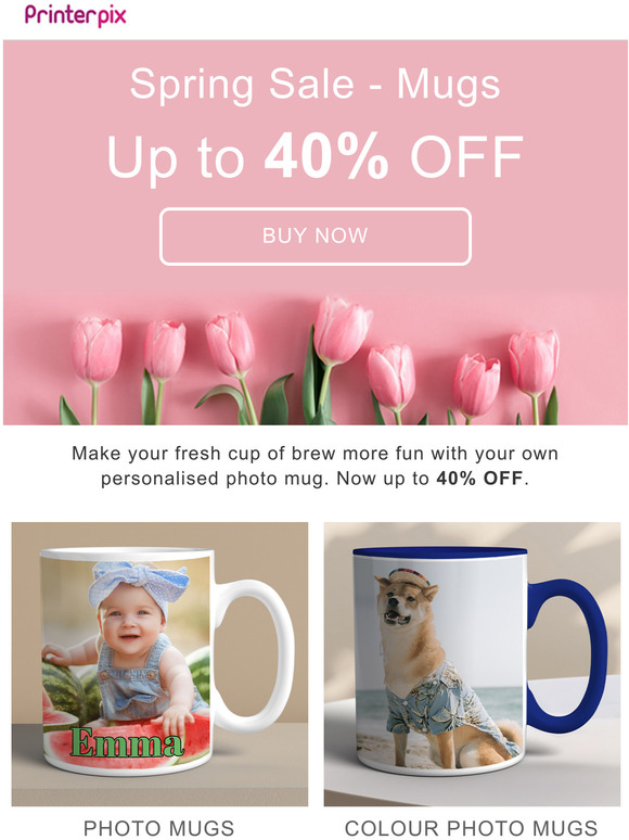 PrinterPix: Mugs Code: SPRING2022 | Milled