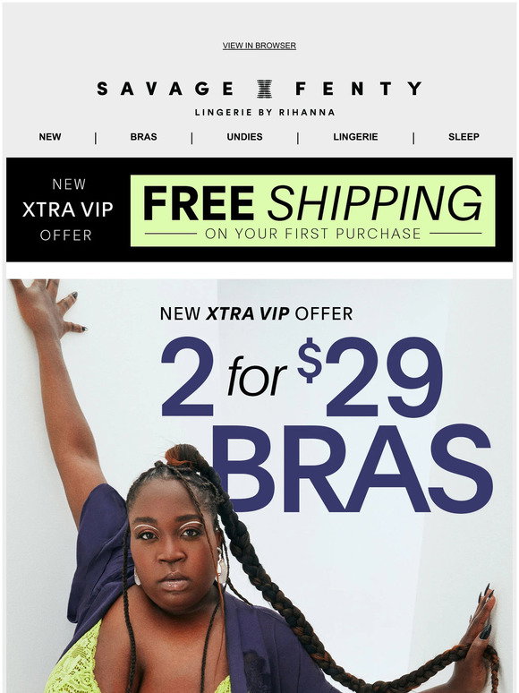 Savage X Fenty 2 For 29