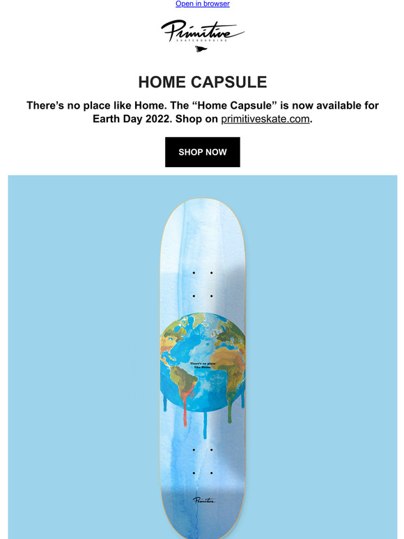 Primitive Skateboarding: [NEW] Home Capsule | Milled