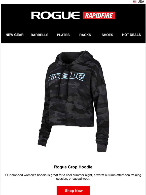 Rogue Fitness: Just Launched: Rogue Crop Hoodie, YETI 26oz Bottle, YETI ...