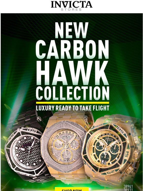 Invicta: Just Landing - The Carbon Hawk Flock | Milled