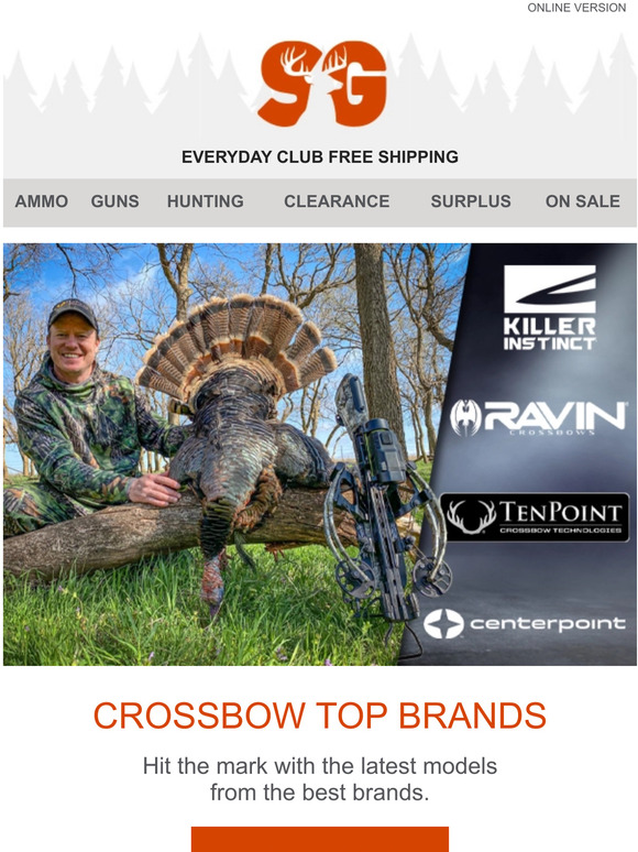 Sportsman's Guide: Top Crossbows. Best Brands. | Milled