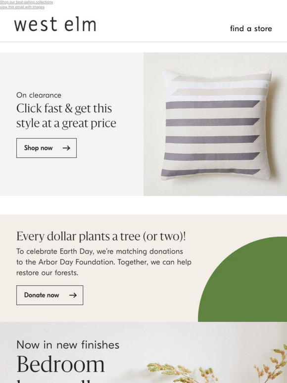 West Elm: Bedroom styles you love, now in new finishes | Milled