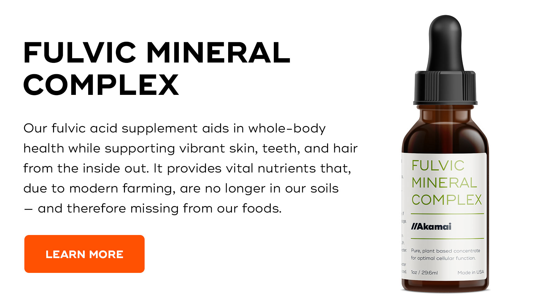 Akamai: Did you know Fulvic Mineral Complex does all this? And why ours ...