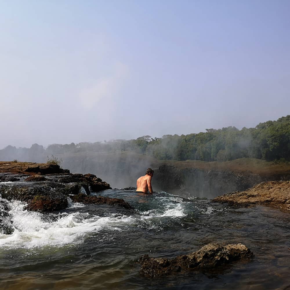 Go2Africa: Have You Heard of Vic Falls' Cataract Pool? | Milled