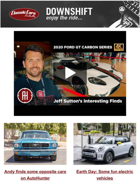 ClassicCars: Andy finds some opposite cars on AutoHunter | Milled
