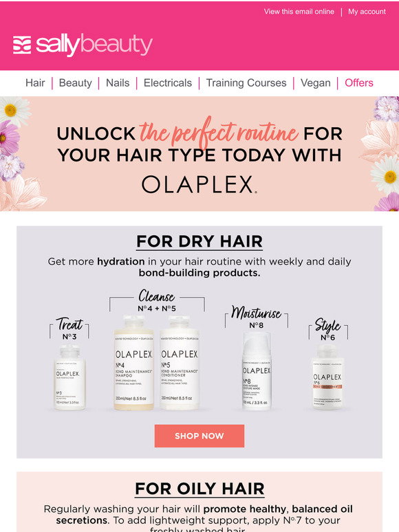 Sally Beauty: The perfect routine for your hair type | Milled