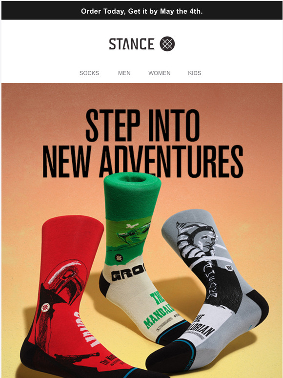 Stance: New: Star Wars x Stance present The Mandalorian Collection | Milled