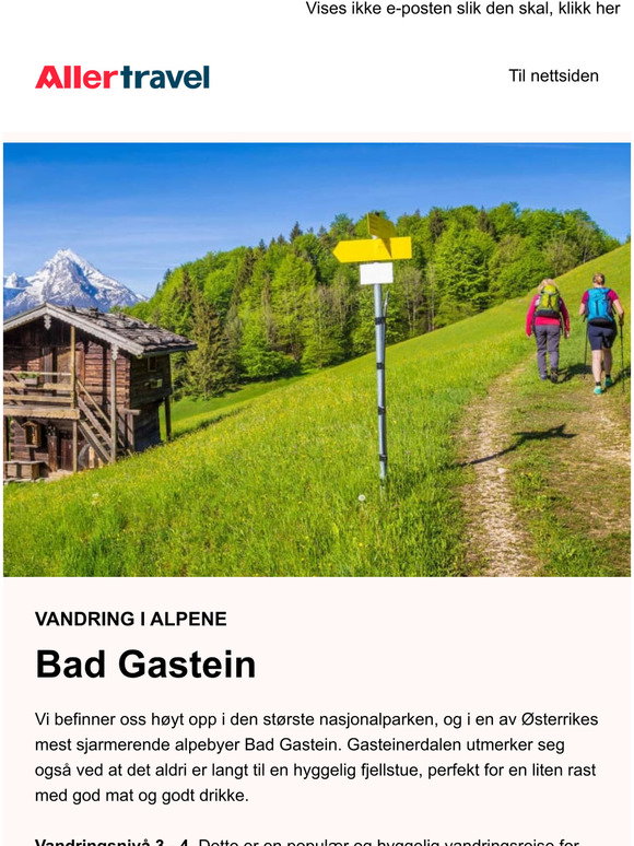 Aller Travel: Friske turer til Alpene, Jotunheimen eller Amalfikysten ...