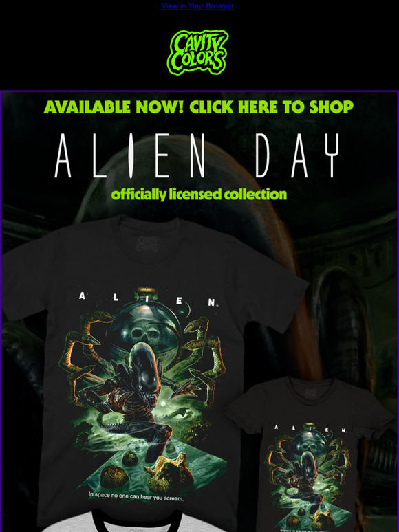 Cavitycolors: ALIEN DAY - AVAILABLE NOW! | Milled