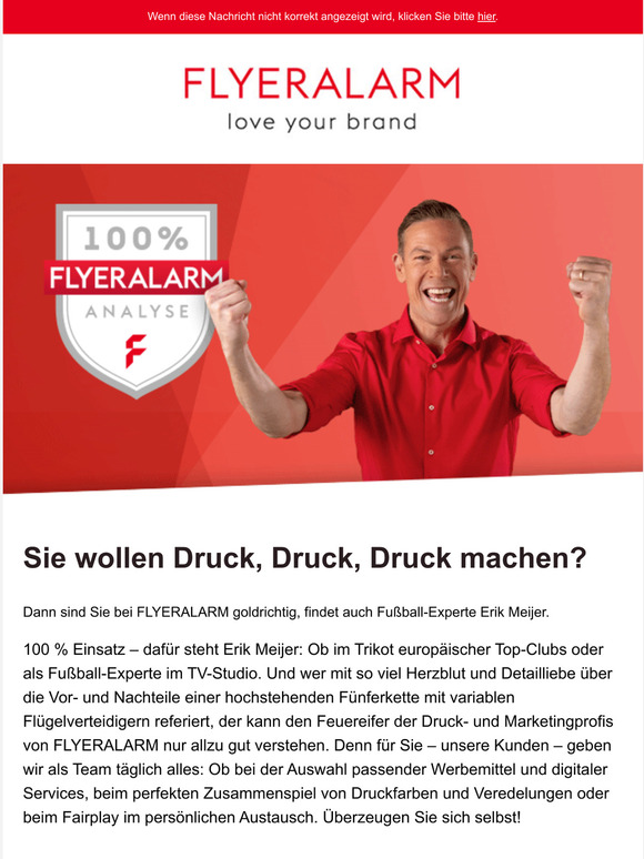 FLYERALARM: 100 % FLYERALARM mit Erik Meijer | Milled
