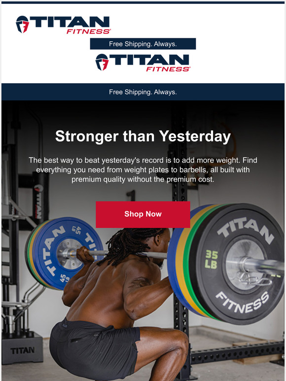 Titan: Are you making progress in your workouts? | Milled