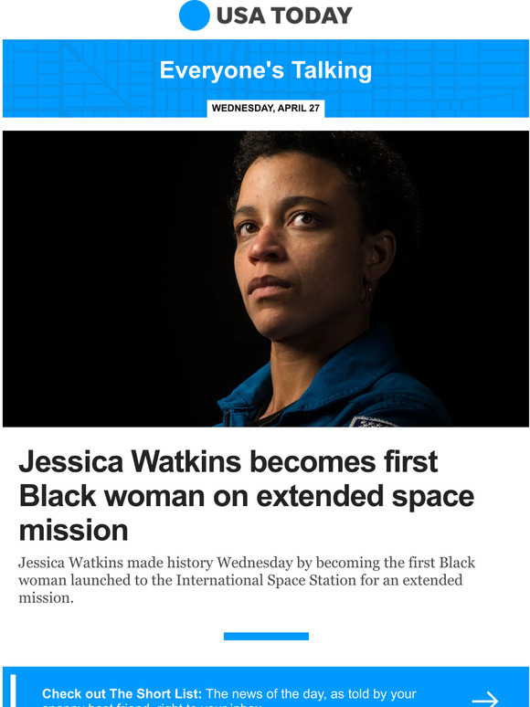 USA TODAY: Jessica Watkins makes history | Milled