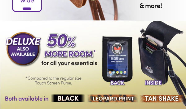 Global Shop: Touch Screen Purse is Back In Stock! | Milled