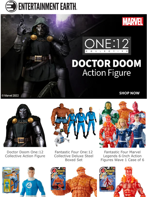 Entertainment Earth: New Doctor Doom One:12 Action Figure! | Milled