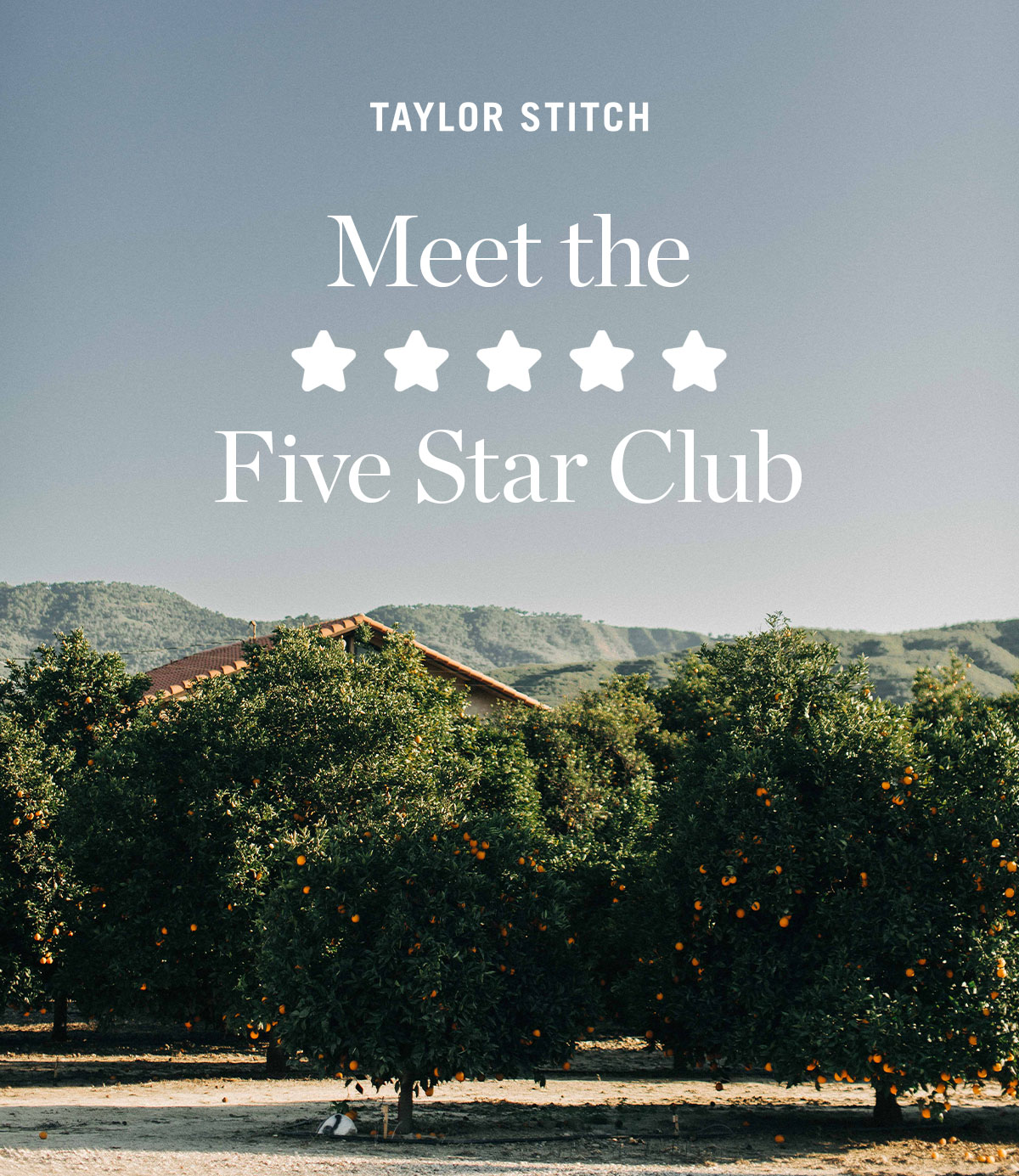 Taylor Stitch: Meet the Five Star Club | Milled