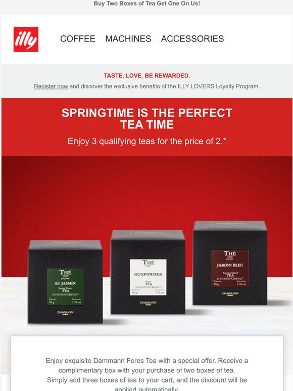 illy: It's Tea Time! | Milled