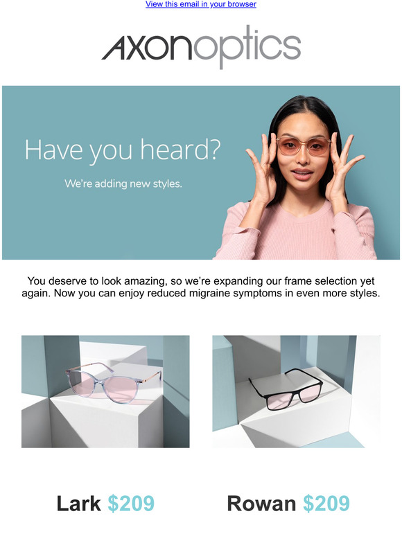 Axon Optics: Two More Brand New Frames for Summer! | Milled