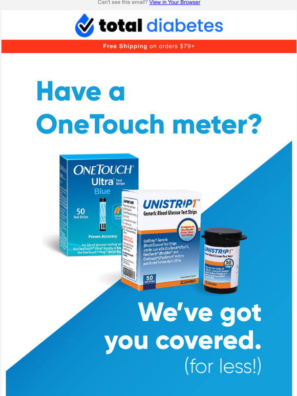 Total Diabetes Supply: Have a OneTouch Meter? | Milled