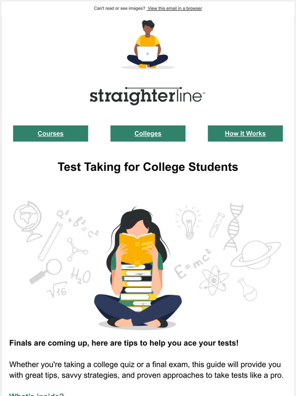 StraighterLine: Learn to Take Tests Like a Pro with our FREE guide | Milled