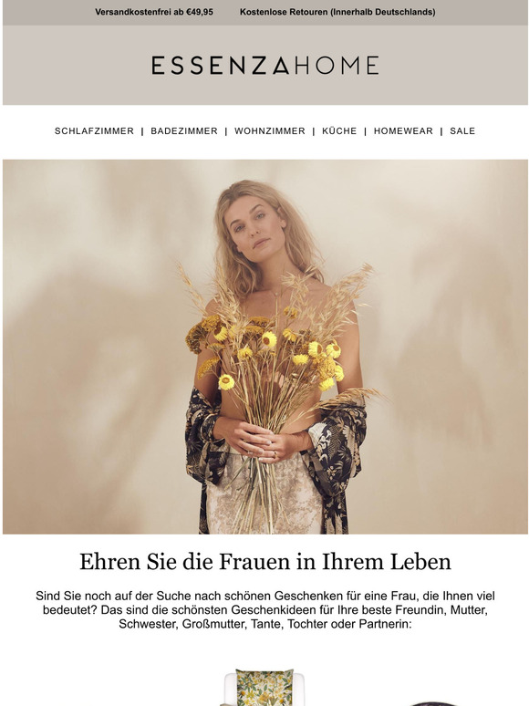 ESSENZA HOME: Ehren Sie die Frauen in Ihrem Leben | Milled