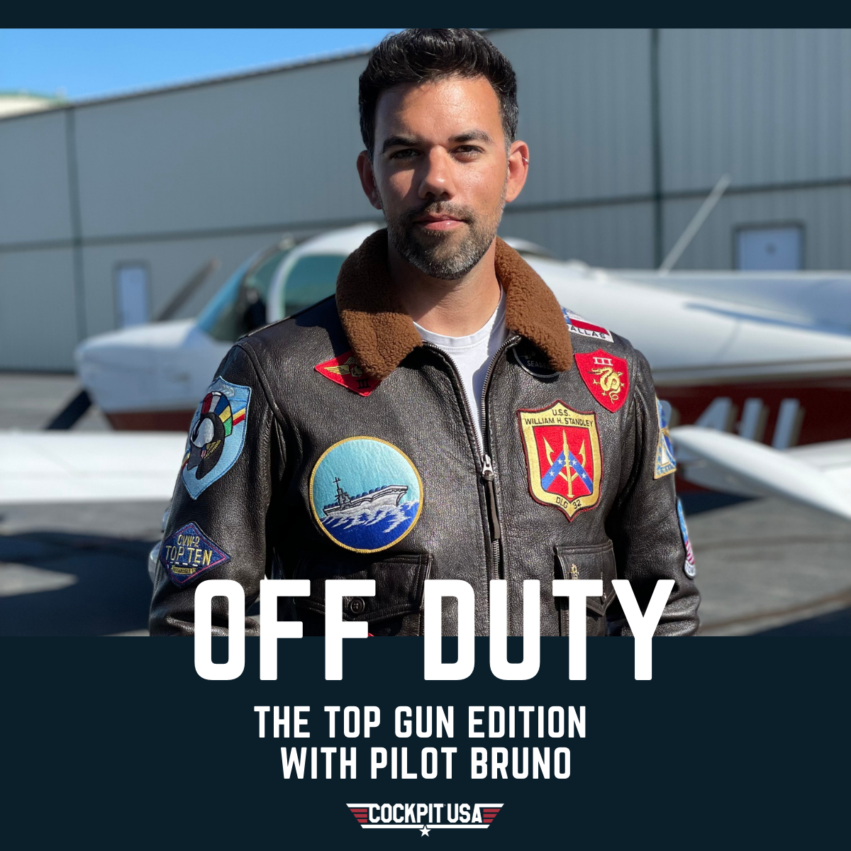 Cockpit USA: OFF DUTY STORY : The Top Gun Edition with Pilot Bruno | Milled