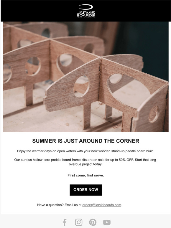 Jarvis Boards: Up to 50% OFF on Surplus Frame Kits! | Milled