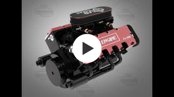 Enginediy: How To Start V8 Engine from TOYAN & EngineDIY Team | Milled