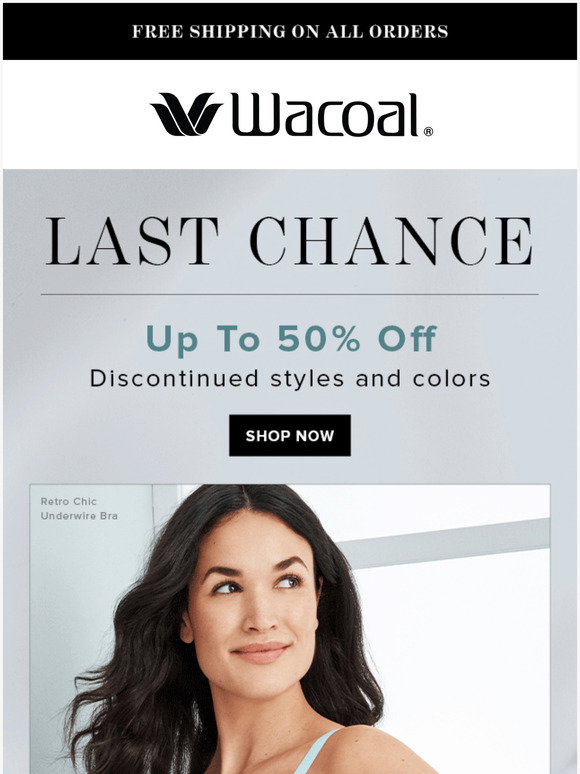 Wacoal: FREE SHIPPING Starts Now! | Milled