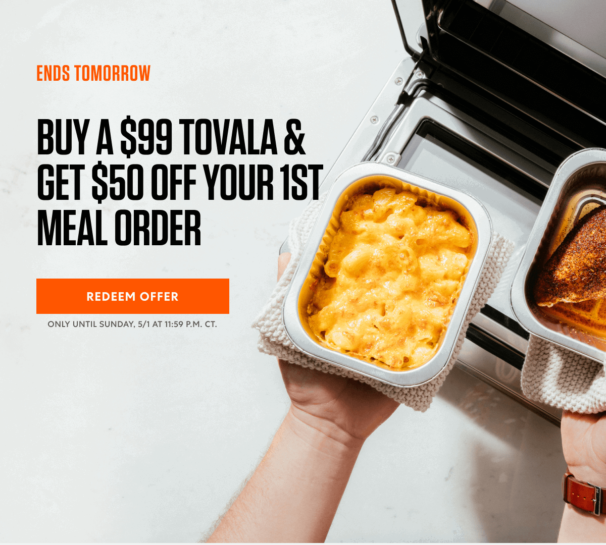 Tovala: Get $50 in free Tovala Meals with your oven. | Milled