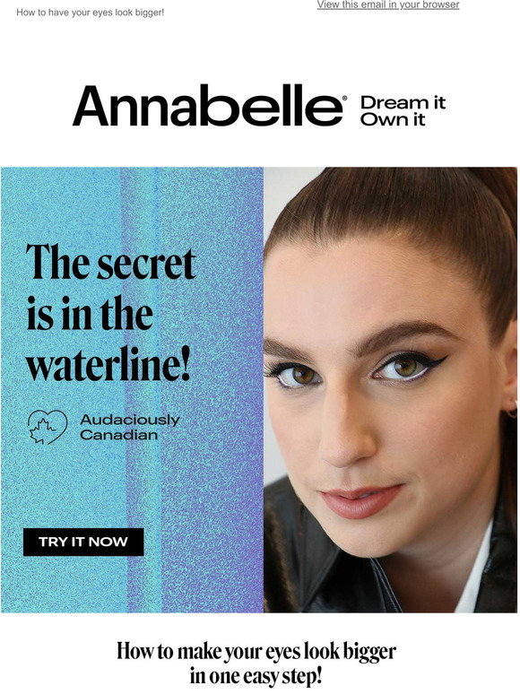 Annabelle Cosmetics: How to have your eyes look bigger! | Milled