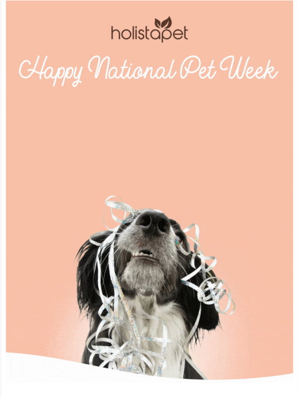 HolistaPet: Happy National Pet Week! | Milled