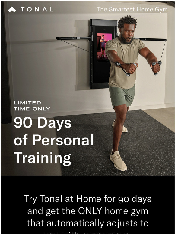 Tonal: 90-Day Home Trial | Milled