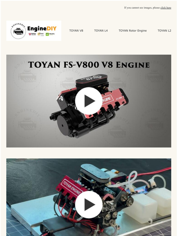 Enginediy: Just Lauched! TOYAN BEST ENGINES EVER | Milled