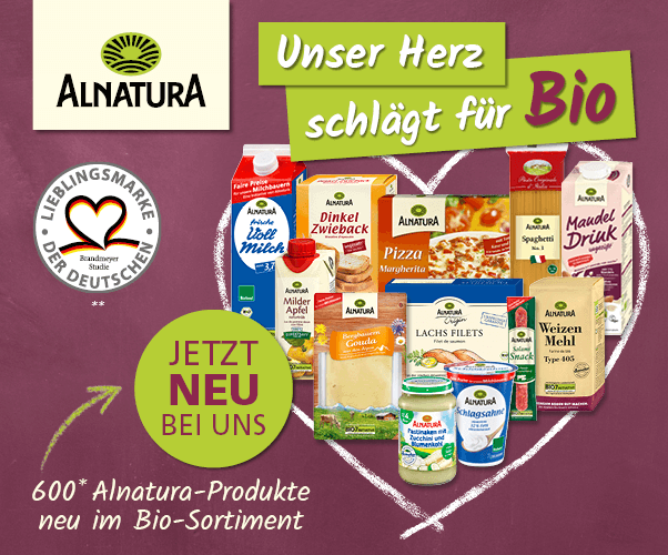 Combi: Jetzt neu bei uns: Alnatura - ber 600* Produkte neu im Bio ...