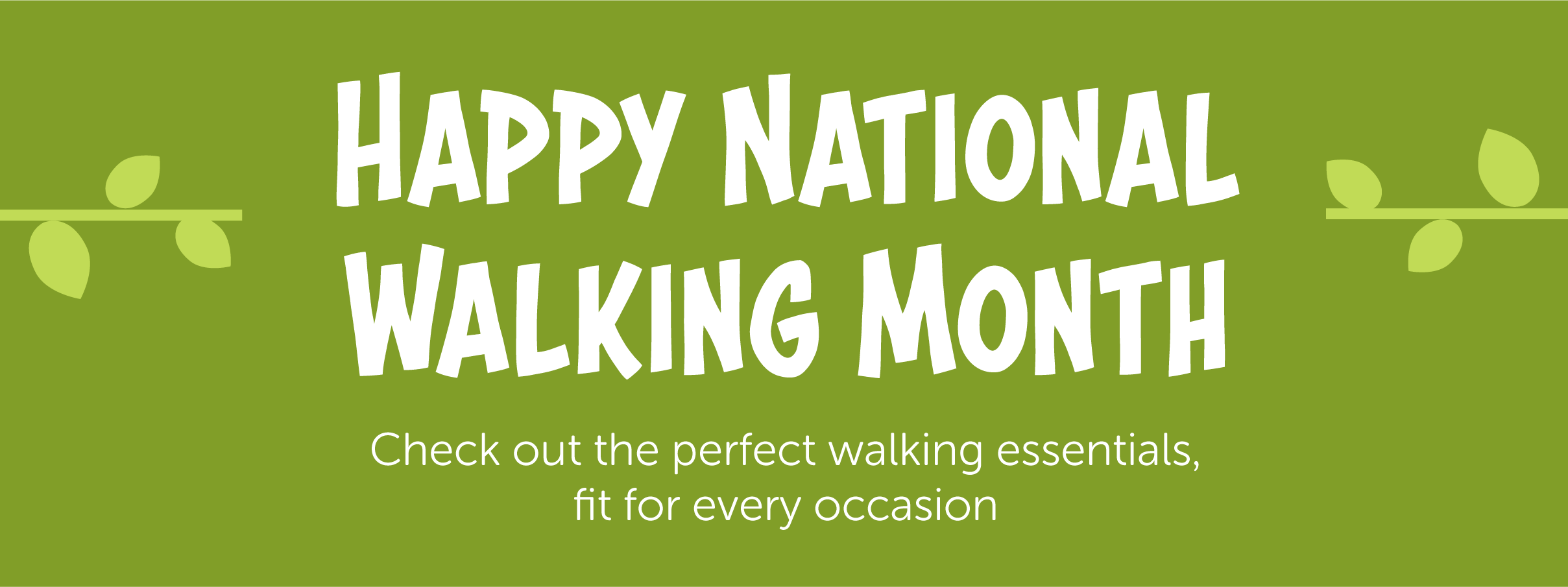 Shoe Zone: Get on your feet: it's National Walking Month | Milled