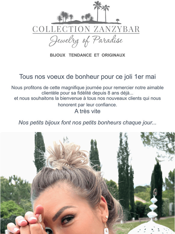 Collection Zanzybar: 1ER MAI tous nos voeux de bonheur | Milled