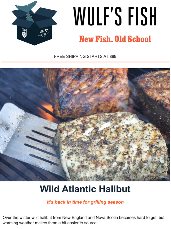 Wulf's Fish: Wild halibut and squid for your grill (or pan) | Milled