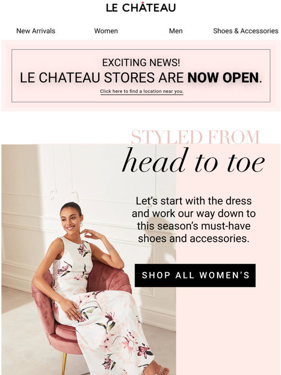 Le Château: Want to curate the perfect look? | Milled
