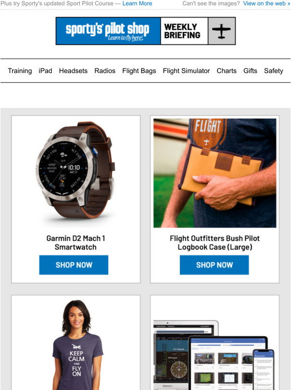 Sporty's Pilot Shop: Save $100 On Our Best Flight Sim Gear | Milled
