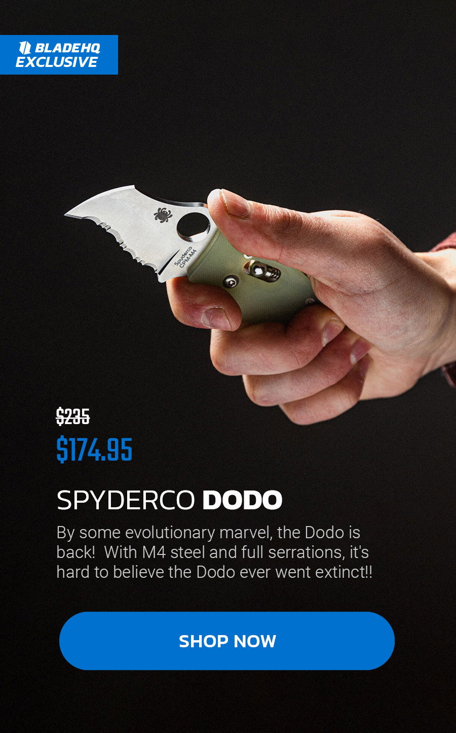 Blade HQ: Exclusive Spyderco Dodo Now Available! | Milled