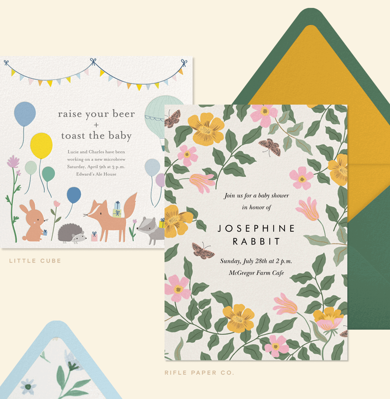 Paperless Post: New baby shower invites (and new features, too!) | Milled