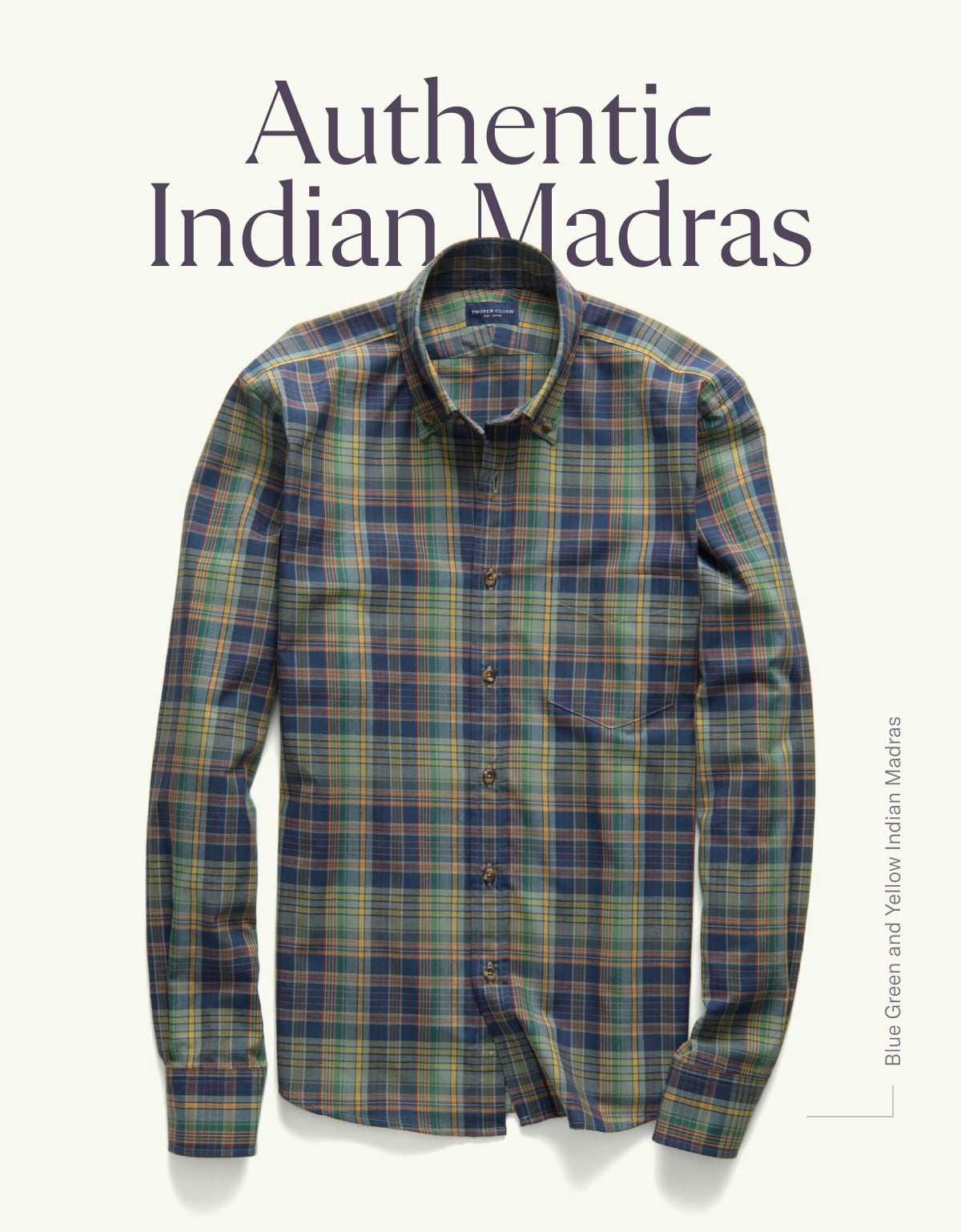 Proper Cloth: Authentic Indian Madras Plaids Return // All-New Linen ...