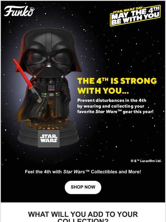 Funko: Star Wars Day: May the 4th Be With You | Milled