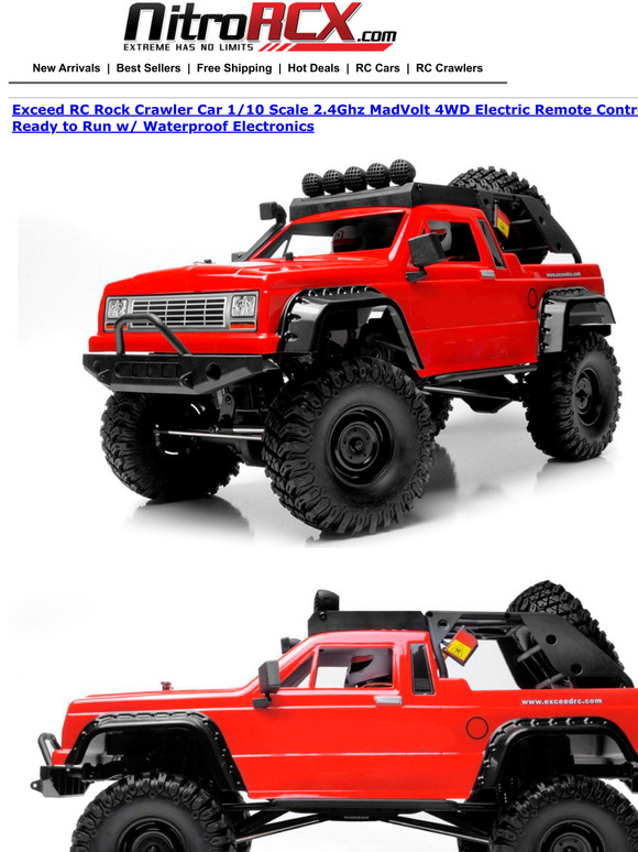 NitroRCX: New 4X4 Off Road Rock Climber | Milled