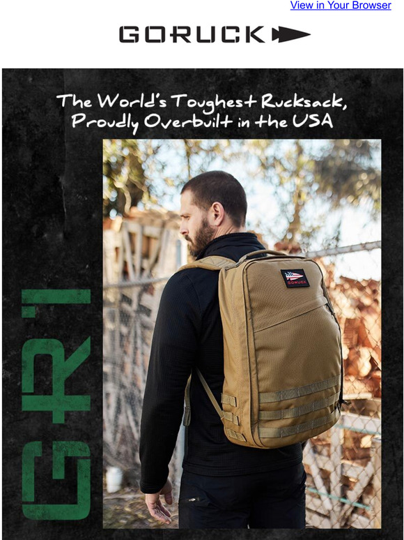 GORUCK: Your Favorite Colors are Back | Milled