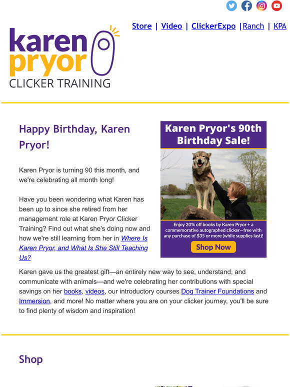 Karen Pryor Clicker Training: Where Is Karen Pryor, and What Is She Still Teaching Us? | Milled