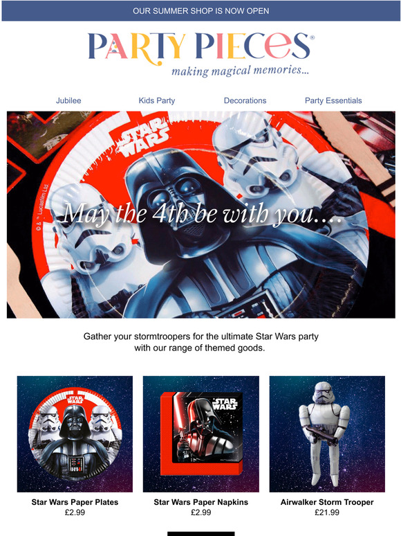 Party Pieces: May the 4th is coming and you know what that means | Milled