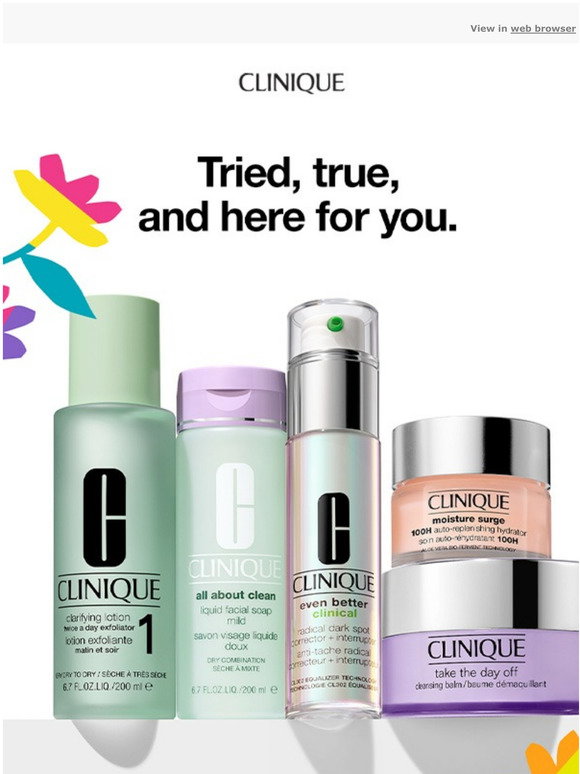 Clinique: Skincare thats tried, true, and here for you | Milled